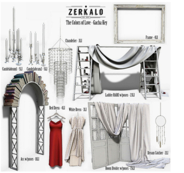 Second Life Marketplace - [ zerkalo ] The Colors of Love Gacha ...